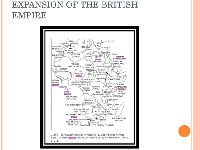 Expansion British Empire & Spread of English | PPT