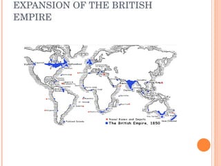 British Empire Map 1850