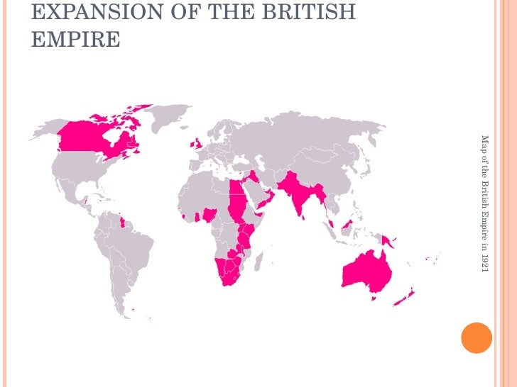 Expansion British Empire & Spread of English