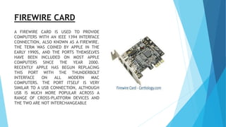 Expansion cards and slots | PPTX