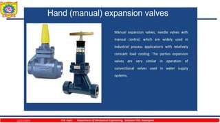 Expansion devices and cooling tower HVAC | PPT