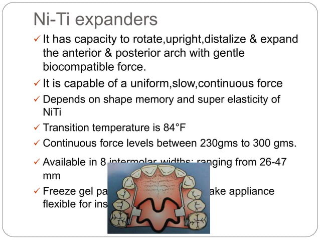 Expansion in orthodontics | PPTX | Dental Health | Diseases and Conditions