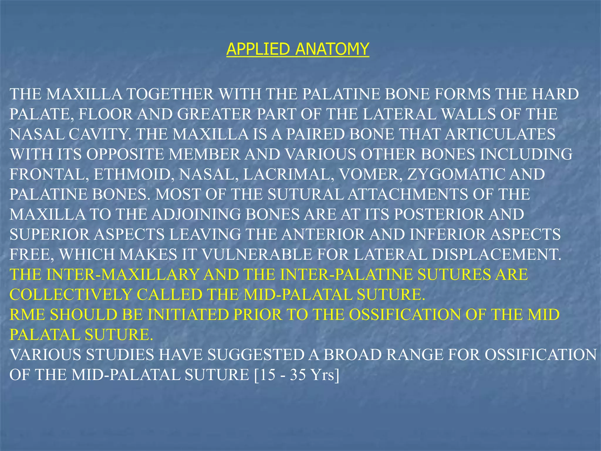 Expansion in orthodontics | PPT