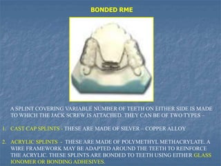 Expansion in orthodontics | PPT