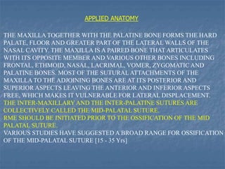 Expansion in orthodontics | PPT