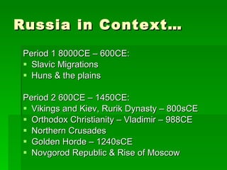 Expansion Of Russia | PPT