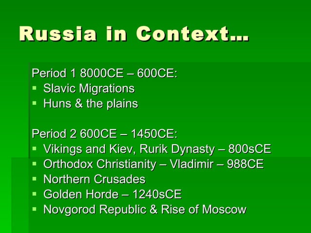 Expansion Of Russia | PPT