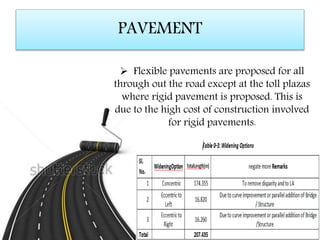 Feasibility study on expansion of state highway | PPTX