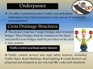Feasibility study on expansion of state highway | PPTX