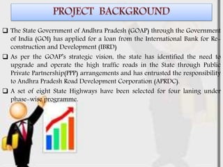 Feasibility study on expansion of state highway | PPTX