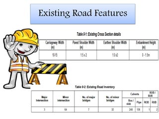 Feasibility study on expansion of state highway | PPTX