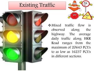 Feasibility study on expansion of state highway | PPT