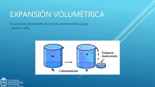 Expansion termica | PPTX