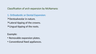 Expansion and extraction concept in orthodontics.pptx