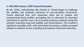 Expansion and extraction concept in orthodontics.pptx