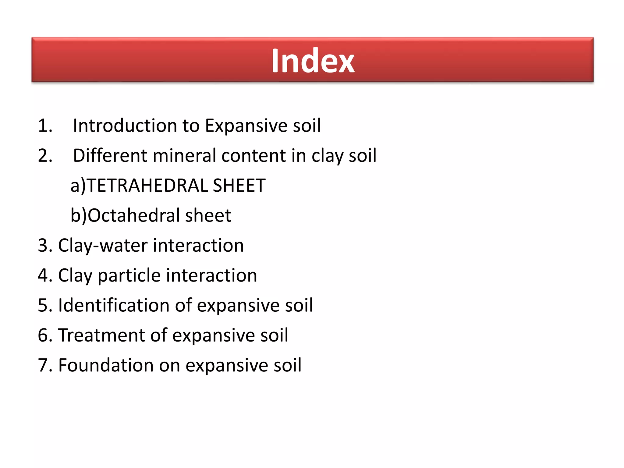 Expansive soil | PPTX