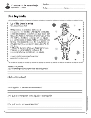 Exp apr leng_mitos_y_leyendas | PDF