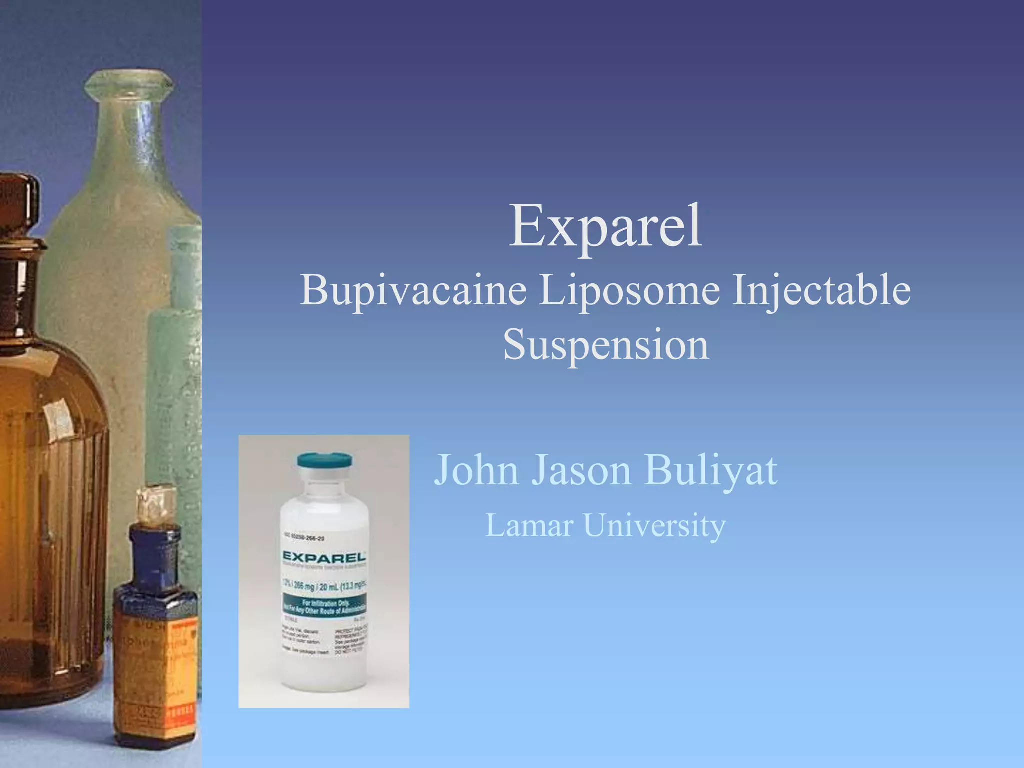 Exparel | PPTX