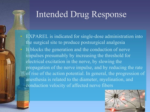 Exparel | PPTX | Physical Therapy | Wellness