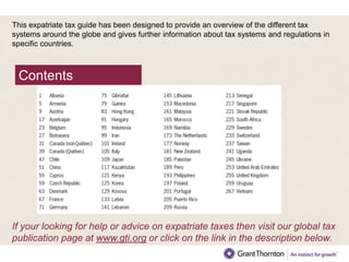 Global expatriate tax guide | PPT