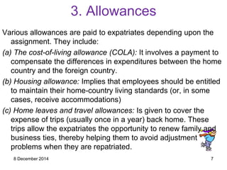 Expatriate Compensation | PPTX