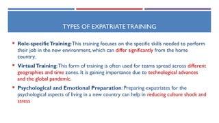 Expatriate Support and Development in Organisations | PPT