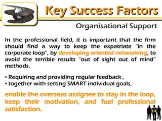 Expatriation Key Success Factors | PPT