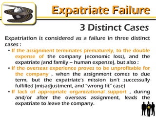 Expatriation Key Success Factors | PPT