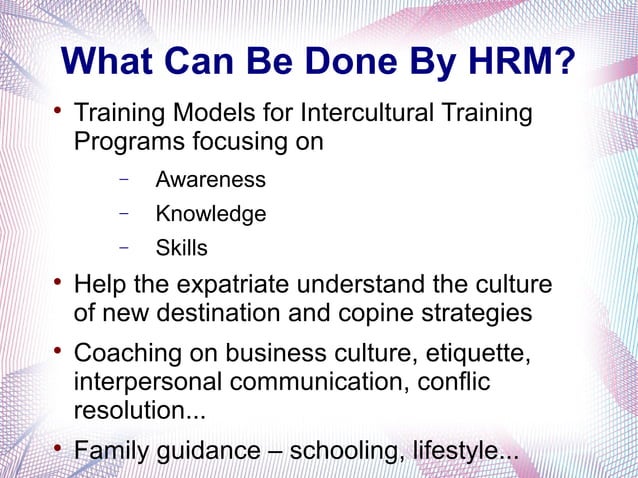 Expatriation process hr | PPT