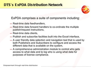 Excel Real-time data sharing. | PPT | Internet | Computing