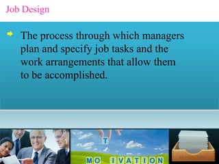 Expectancy Theory, Goal Setting and Designing Jobs that Motivate | PPTX
