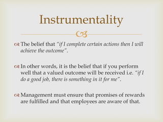 Expectancy theory | PPTX