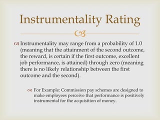 Expectancy theory | PPTX