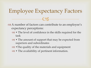 Expectancy theory | PPTX