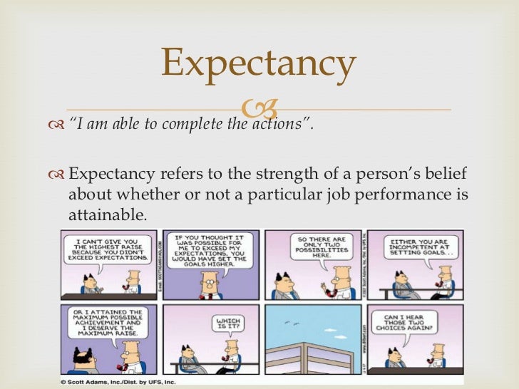 Expectancy theory