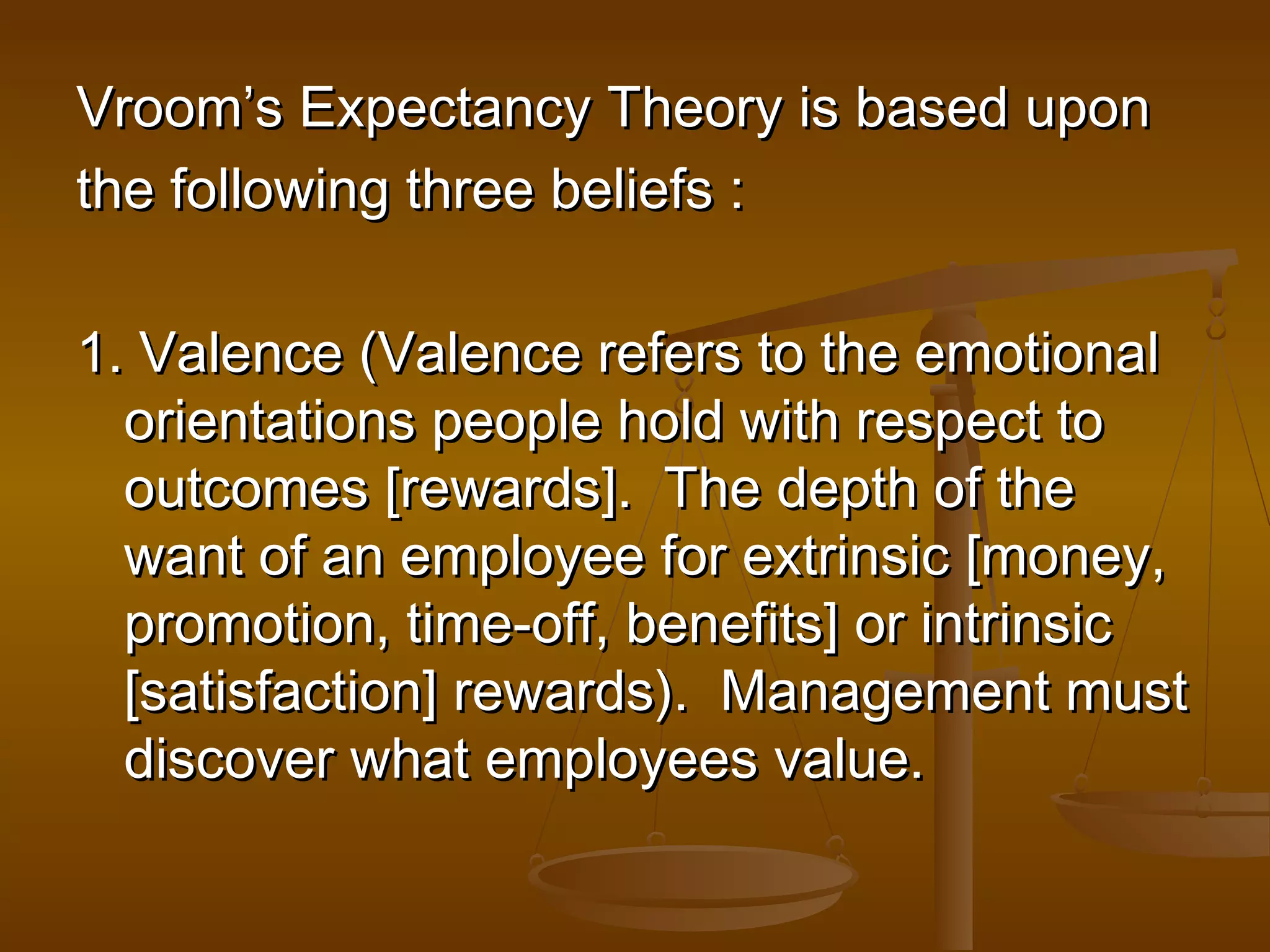 Expectancy theory | PPT