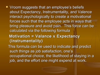 Expectancy theory | PPT