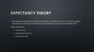 Expectancy theory | PPTX | Science