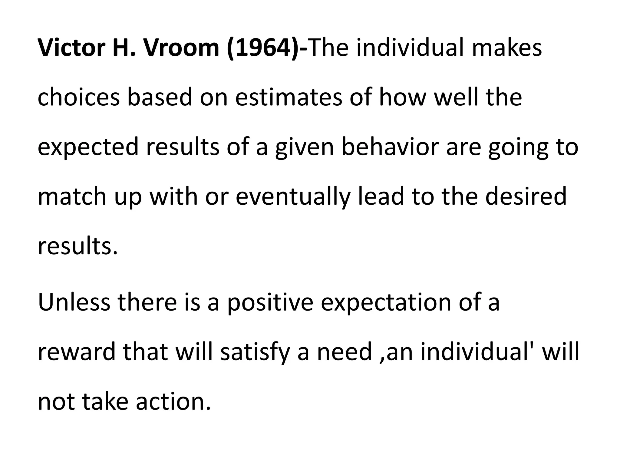 Expectancy theory | PPTX