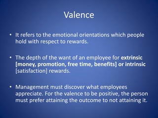 Expectancy theory | PDF