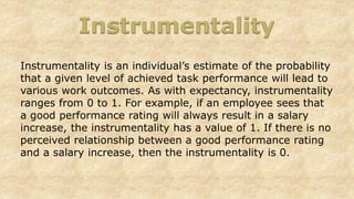 Expectancy theory victor vroom | PPTX