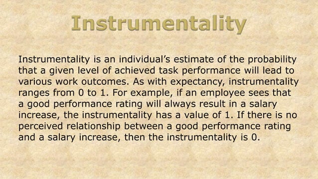Expectancy theory victor vroom | PPT