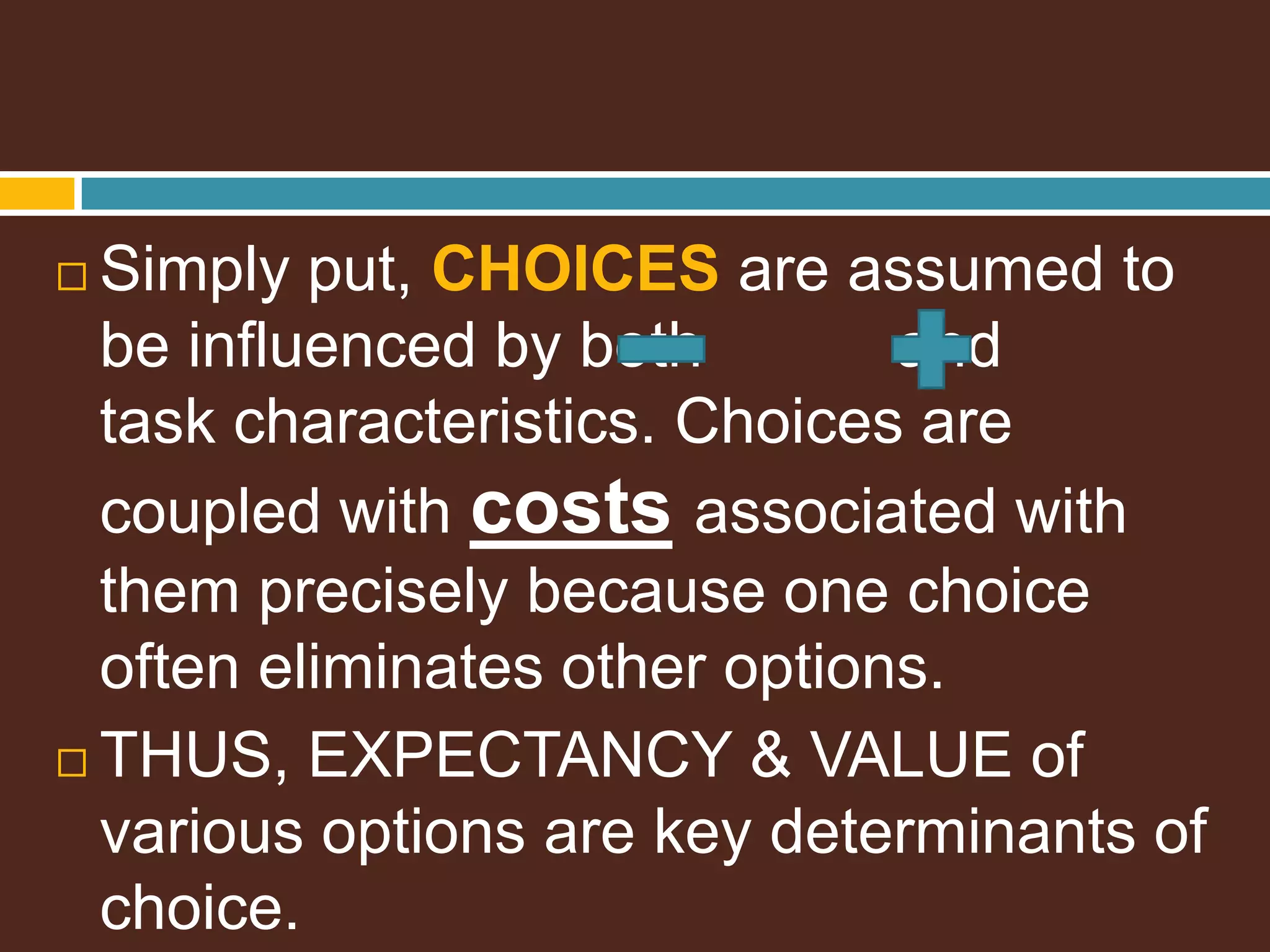 Expectancy value theory | PPTX