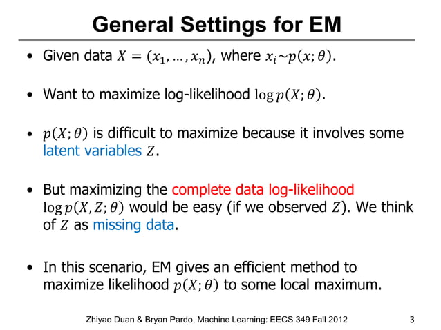 Expectation maximization | PDF
