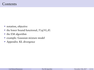 expectation maximization and Guassian Mixture.pdf