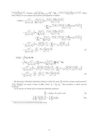 Expectation propagation for latent Dirichlet allocation | PDF | Physics | Science