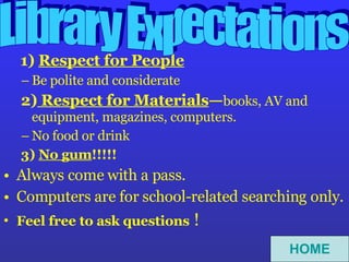 RMS Expectations | PPT