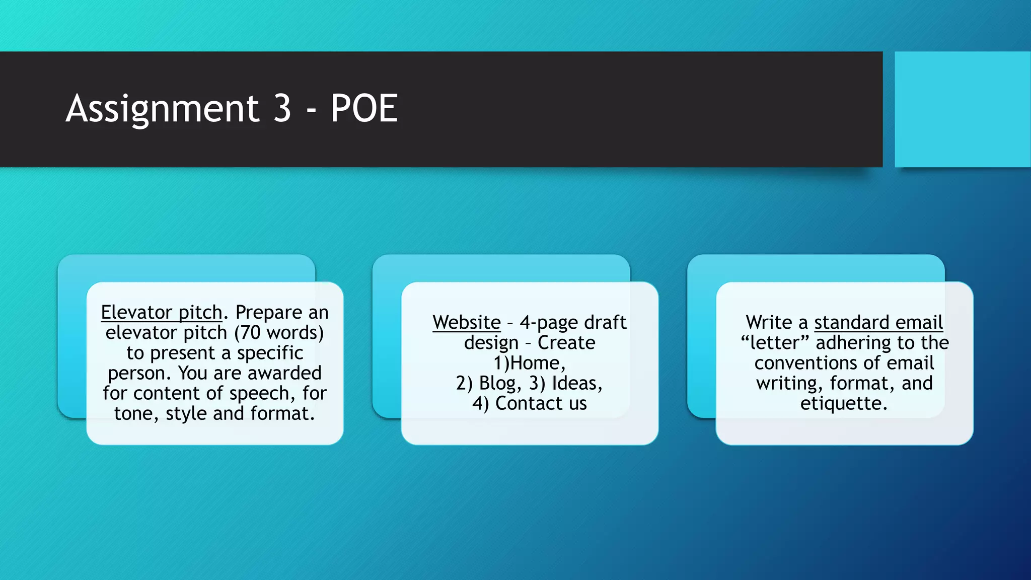 ACPT6211 Expectations Session 1 | PPT