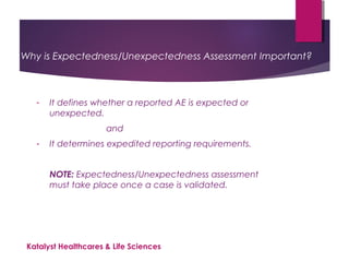 Expectedness/Unexpectedness Assessment_Katalyst HLS | PPT