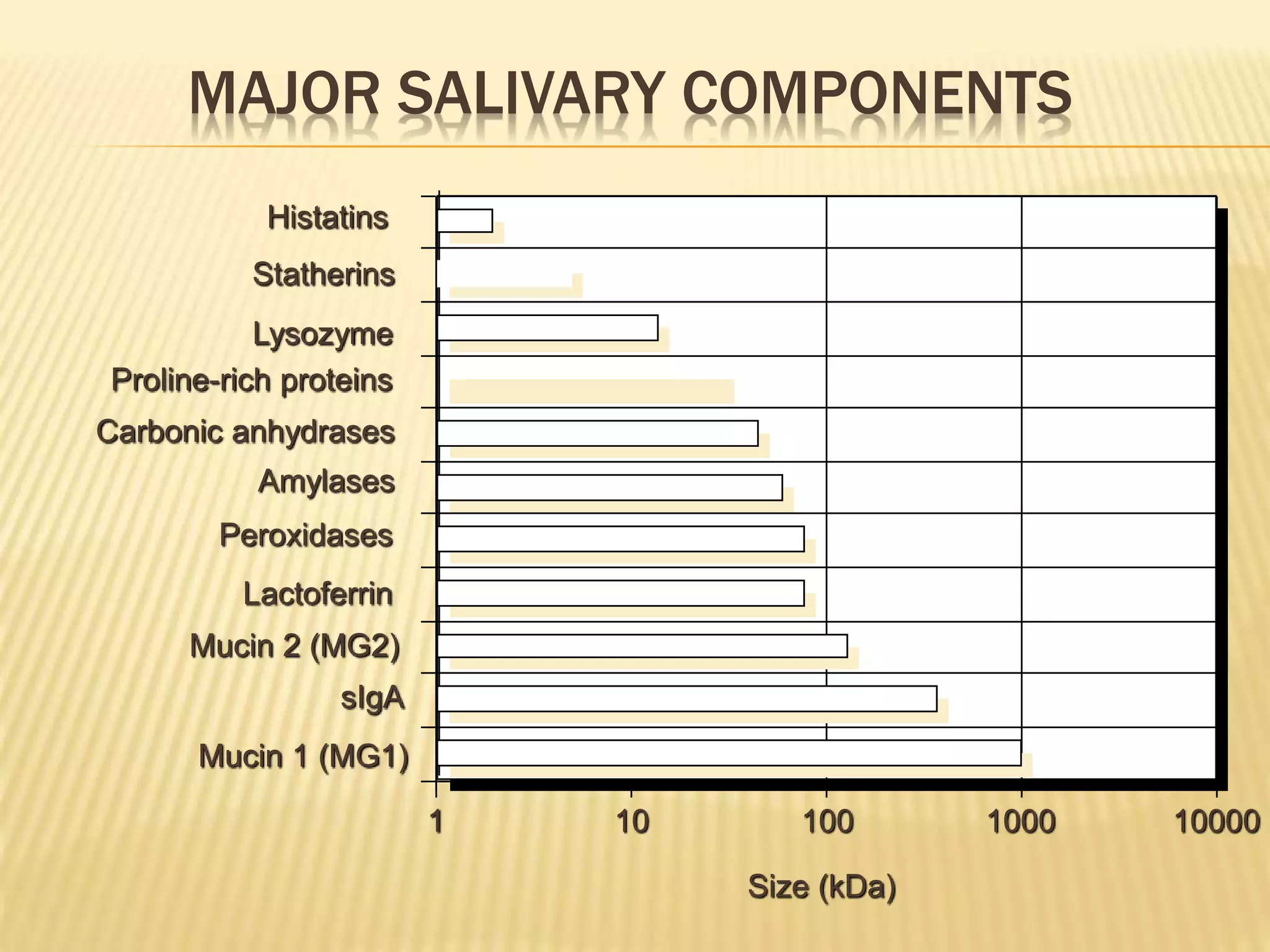 Salivary enzymes and their functions | PPTX